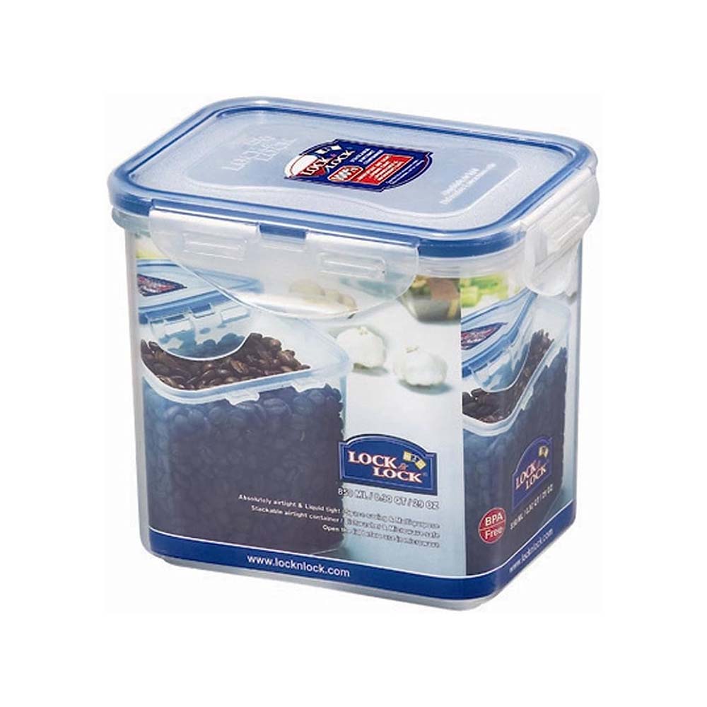 Lock&Lock Rectangular Tall Food Container 850ML, HPL808 - Dis-Tra