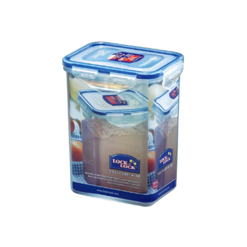 Lock&Lock Rectangular Tall Food Container 1.2L, HPL808H - Dis-Tra
