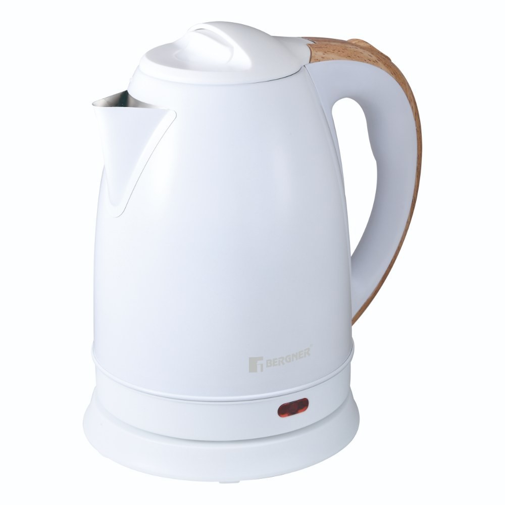 Bergner, Kettle 1500-1800W 1.7L Naturally BG-50032-WH - Dis-Tra